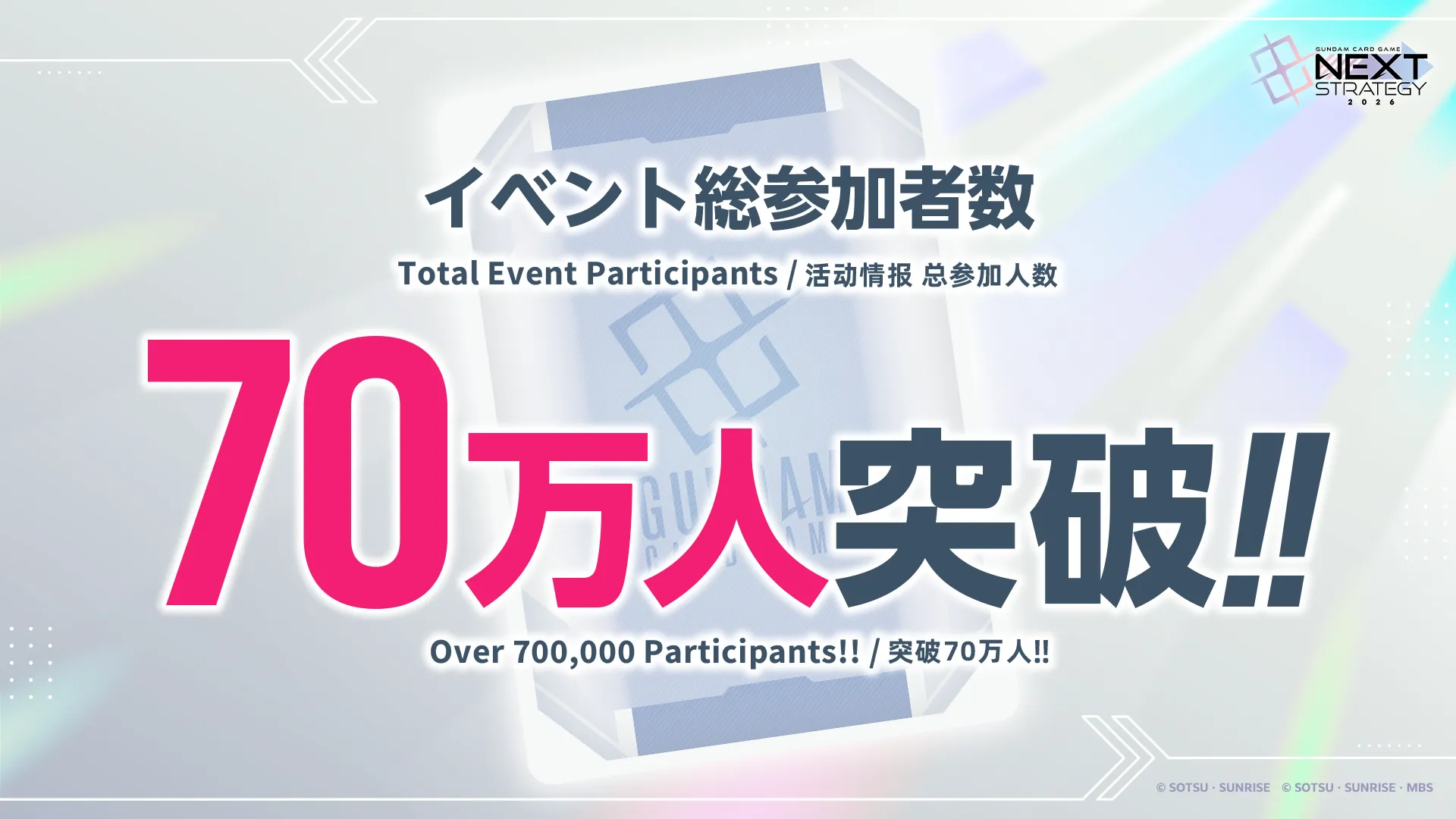 “GUNDAM CARD GAME NEXT STRATEGY 2026” Broadcast Report | GUNDAM CARD ...